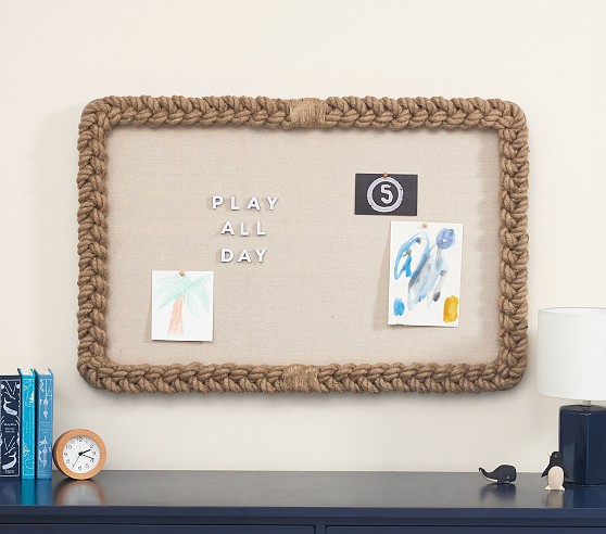 Braided Rope Pinboard (36" x 24") | Pottery Barn Kids