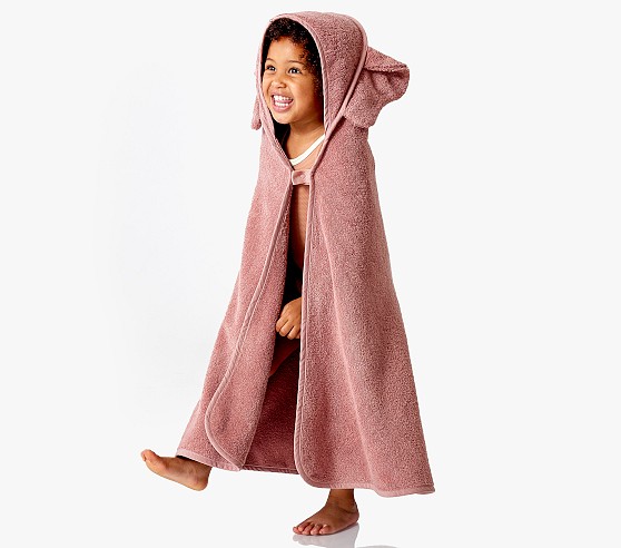 Elephant Toddler Bath Cape | Pottery Barn Kids