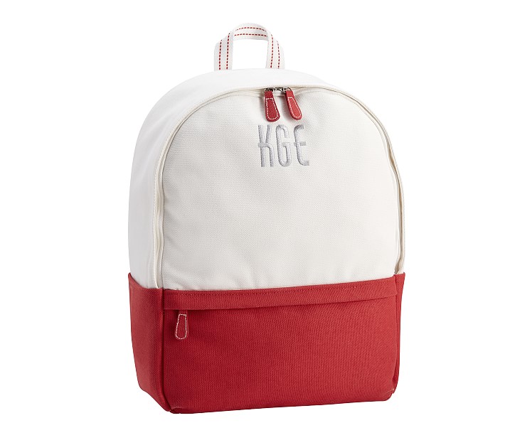 Mark & Graham x pbk Red Solid Beach Backpack | Pottery Barn Kids