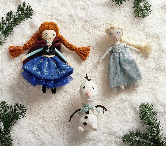 Disney Frozen Ornaments | Pottery Barn Kids