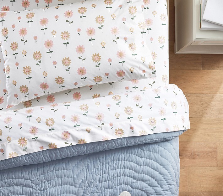 Daisy Organic Sheet Set | Pottery Barn Kids