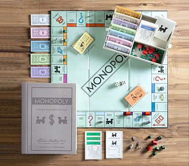 Open Box: Monopoly Vintage Board Game | Pottery Barn Kids
