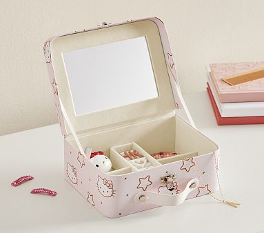 Hello Kitty® Paper Suitcase Trinket Box | Pottery Barn Kids