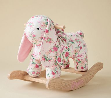 LoveShackFancy Bunny Rocker | Pottery Barn Kids