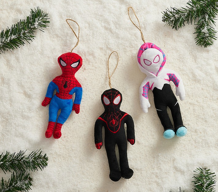 Marvel s Spider Man Ornaments Holiday Decor Pottery Barn Kids