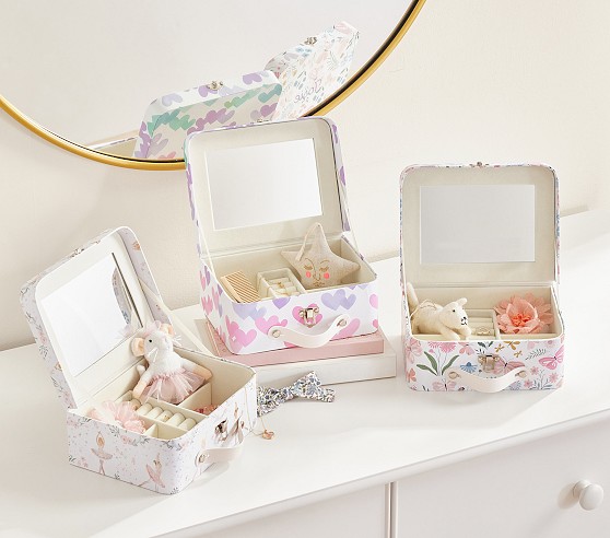 Paper Suitcase Trinket Box | Pottery Barn Kids