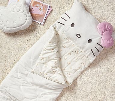 Hello Kitty® Faux Fur Sleeping Bag | Pottery Barn Kids