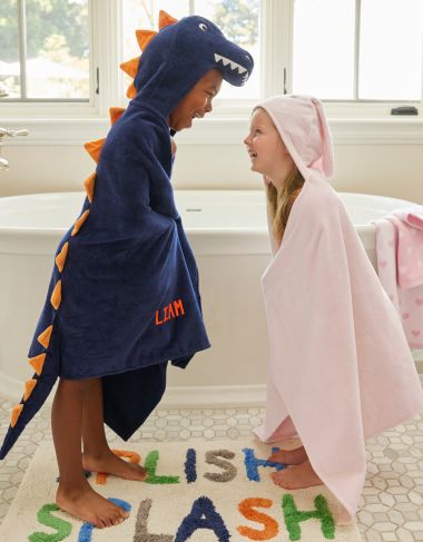 Hooded bath towels for kids store