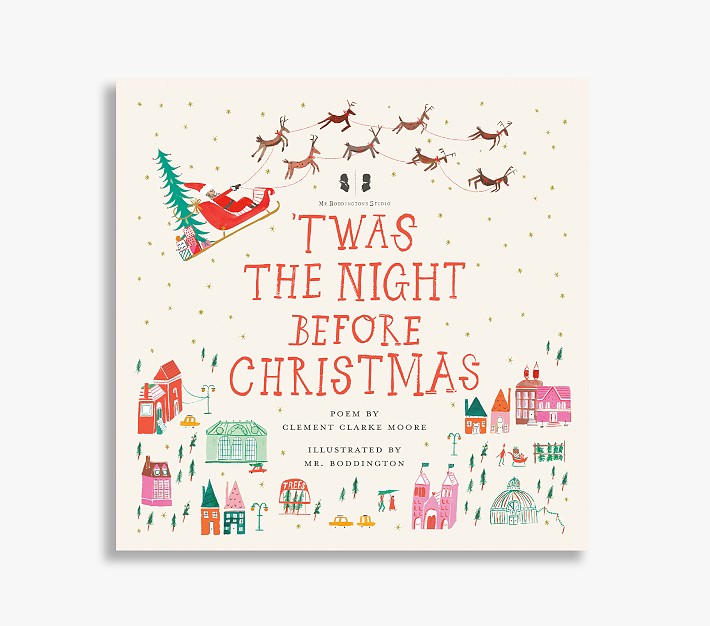 Twas The Night Before Christmas Book | Holiday Classic Book | Pottery ...