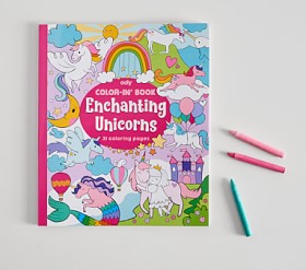 Enchanting Unicorns Coloring Book | Kids Books | Pottery Barn Kids