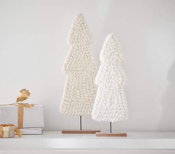 Wooly Tree Decor | Christmas Decorations | Pottery Barn Kids