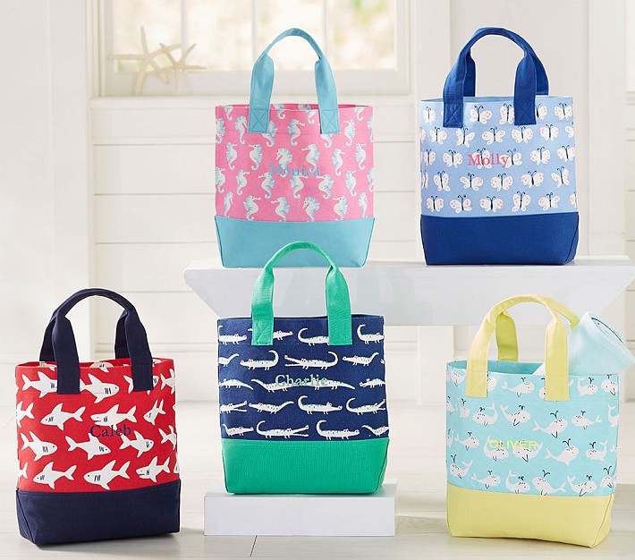 Allover Printed Kids Totes | Pottery Barn Kids
