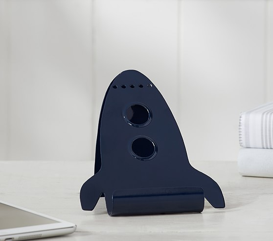 Rocket Tablet Stand | Kids Room Decor | Pottery Barn Kids