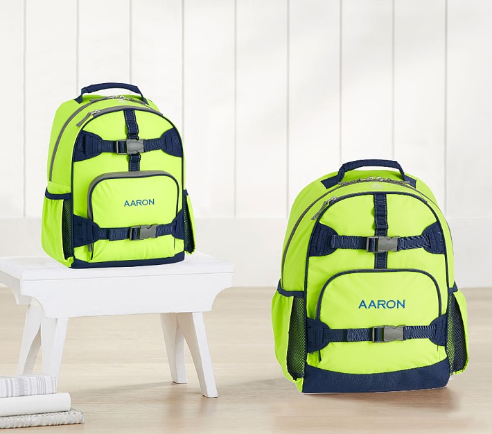Lime Reflective Kids Backpacks | Pottery Barn Kids