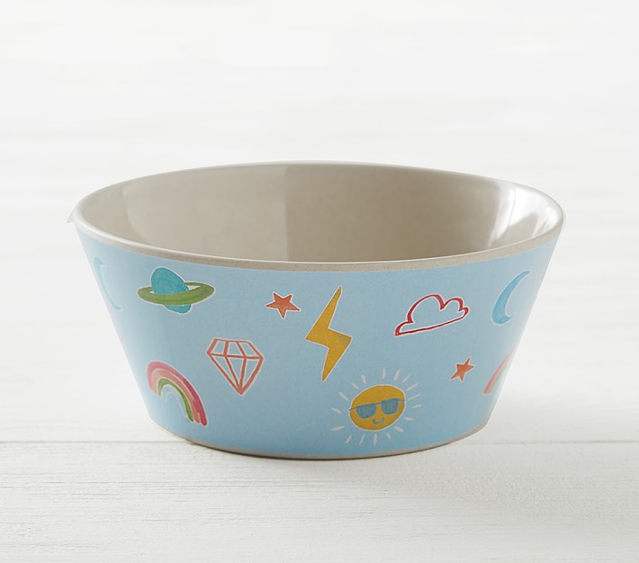 Happy Face Kids Bowl | Pottery Barn Kids