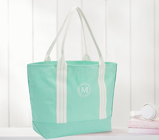 Aqua Family Travel Tote | Pottery Barn Kids