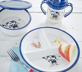 Nursery Farm Cow Tabletop Set | Pottery Barn Kids