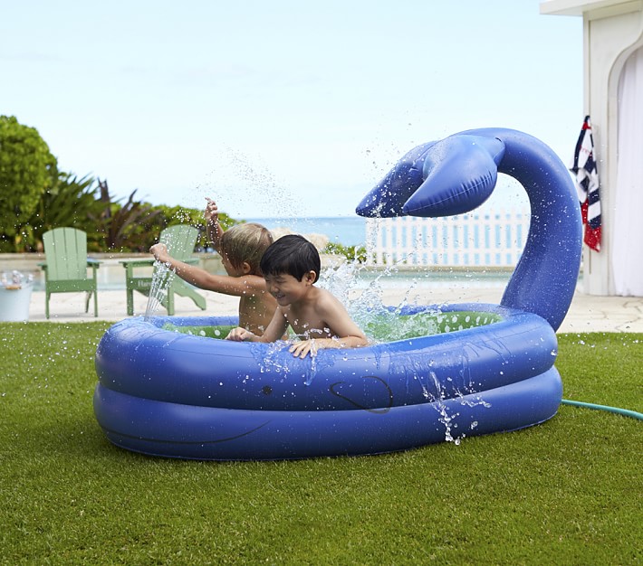 Whale Shaped Kiddie Pool | Outdoor Toys | Pottery Barn Kids