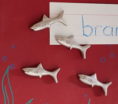 Shark Magnet Set | Kids Art Display | Pottery Barn Kids