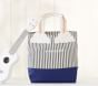 Striped Critter Navy Rainbow Kids Tote | Pottery Barn Kids