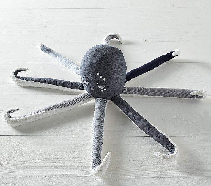 Plush Nautical Octopus | Kids Stuffed Animal | Pottery Barn Kids