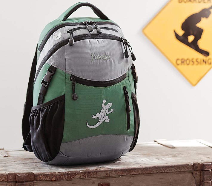 Colton Green Boys Backpack | Pottery Barn Kids