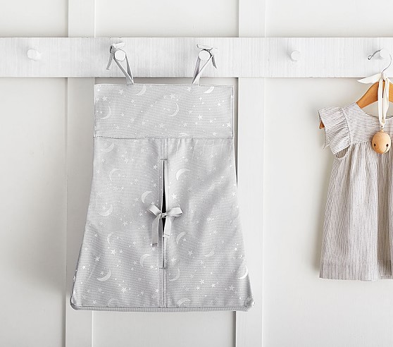 Moon and Star Diaper Holder | Nursery Storage | Pottery Barn Kids