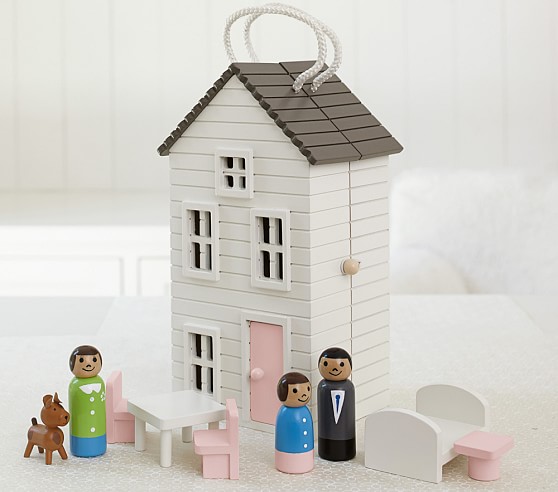 Mini Dollhouse Set | Pottery Barn Kids