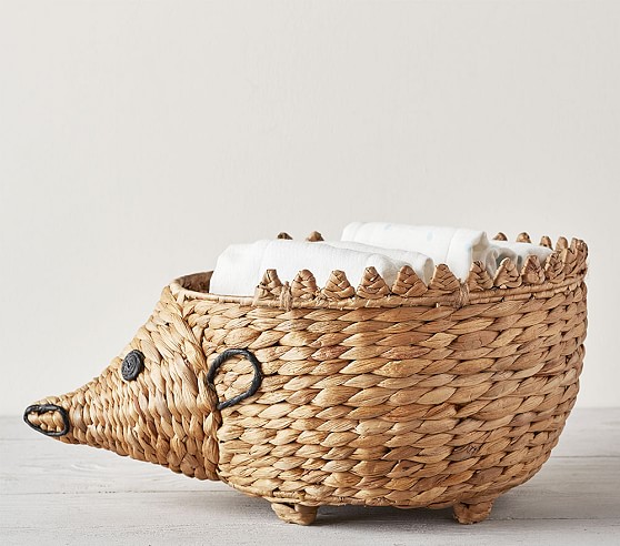 Shaped Hedgehog Diaper Caddy | Nursery Storage | Pottery Barn Kids