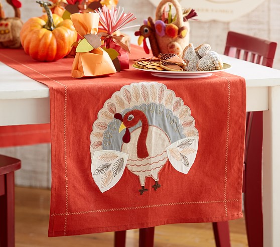 Thanksgiving Runner | Pottery Barn Kids