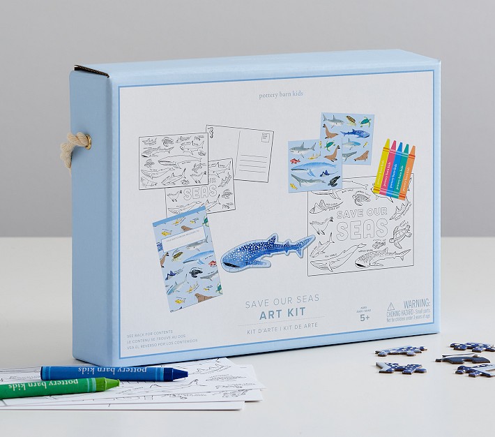 Save Our Seas Art Kit | Pottery Barn Kids