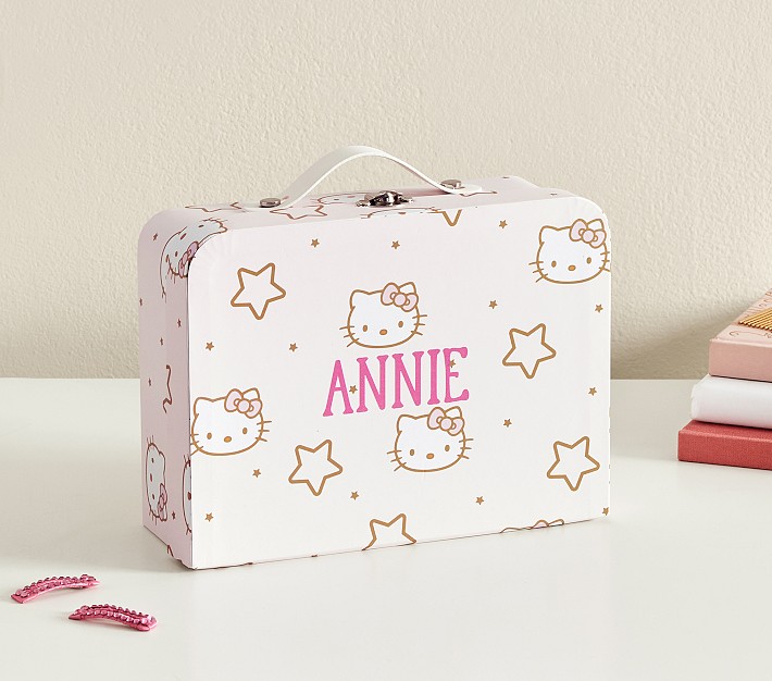 Hello Kitty® Paper Suitcase Trinket Box | Pottery Barn Kids