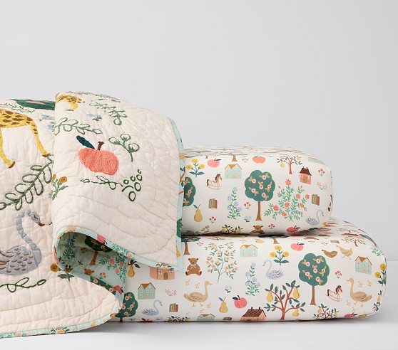 Rifle Paper Co. Storybook Baby Bedding Set | Pottery Barn Kids
