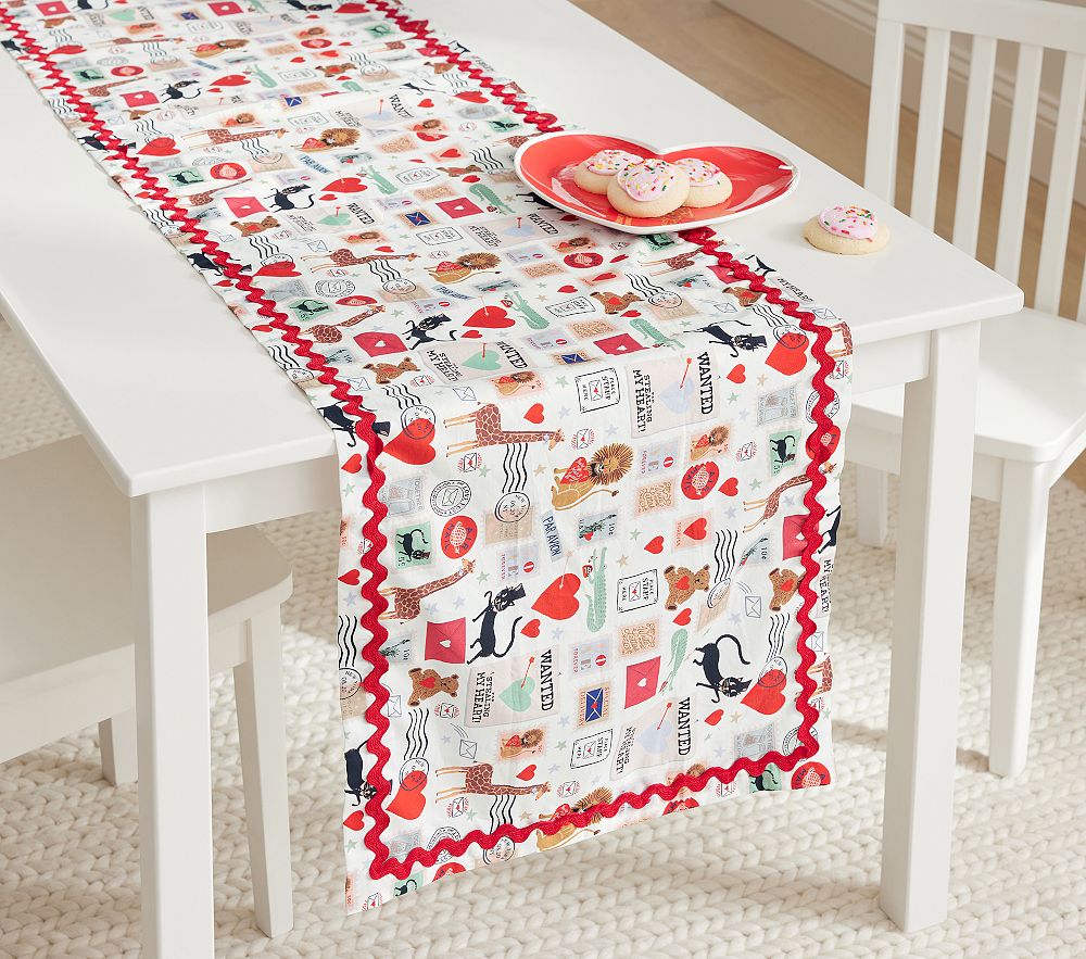 Rifle Paper Co. Valentine's Runner | Pottery Barn Kids