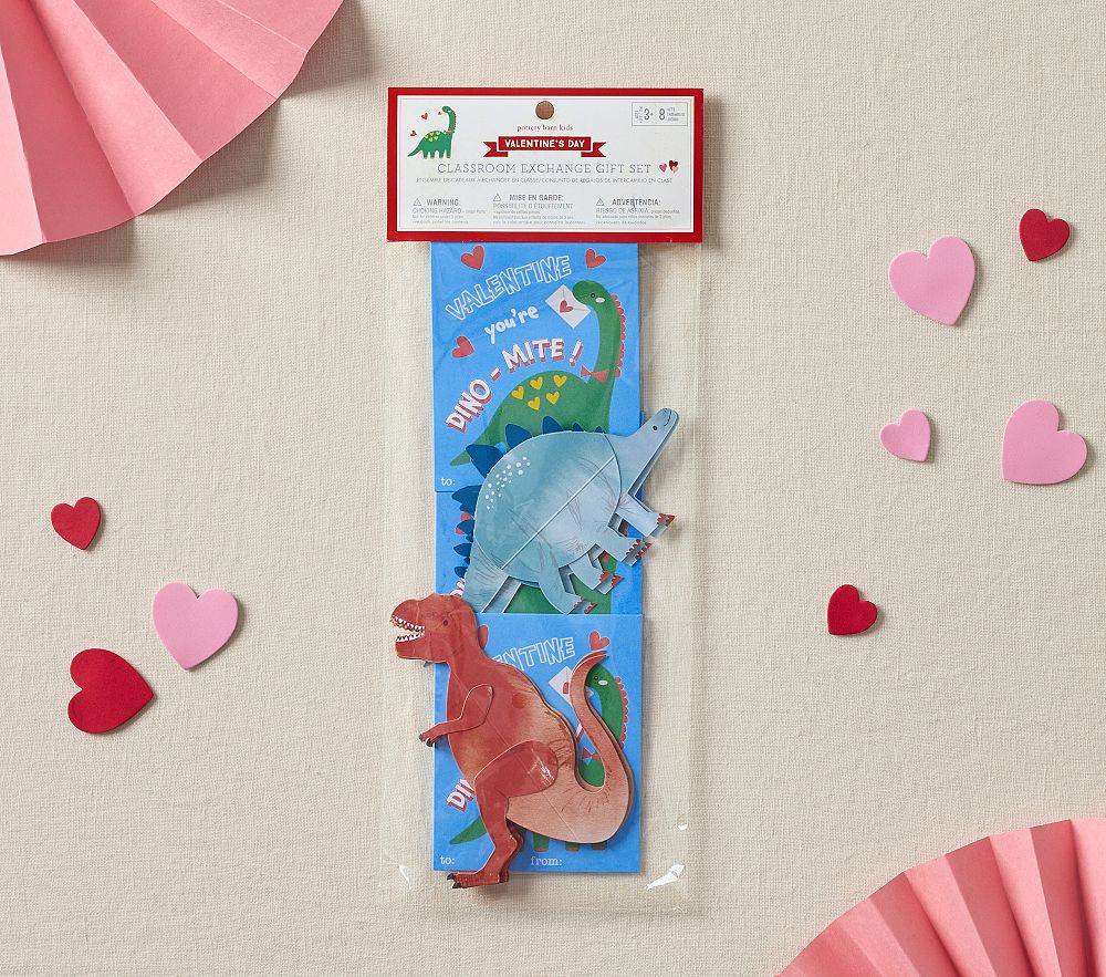 Classroom Valentine Card You're Dinomite, Set of 8 | Pottery Barn Kids