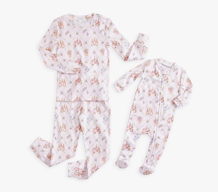 Peter Rabbit™ Flopsy™ Organic Family Pajama Collection | Pottery Barn Kids