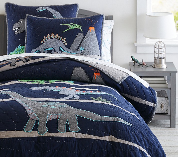 Warren Dinosaur Kids' Comforter Set | Pottery Barn Kids
