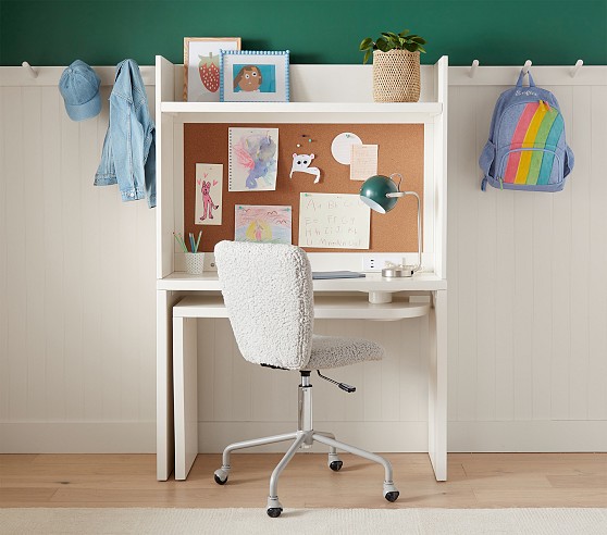 Parsons Mini Desk Compact Study Solution Pottery Barn Kids