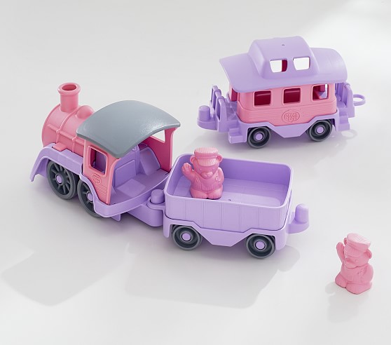 Green Toys® Pink & Purple Train | Pottery Barn Kids