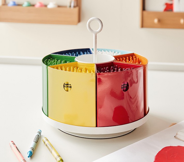 Spinning Metal Rainbow Caddy | Pottery Barn Kids