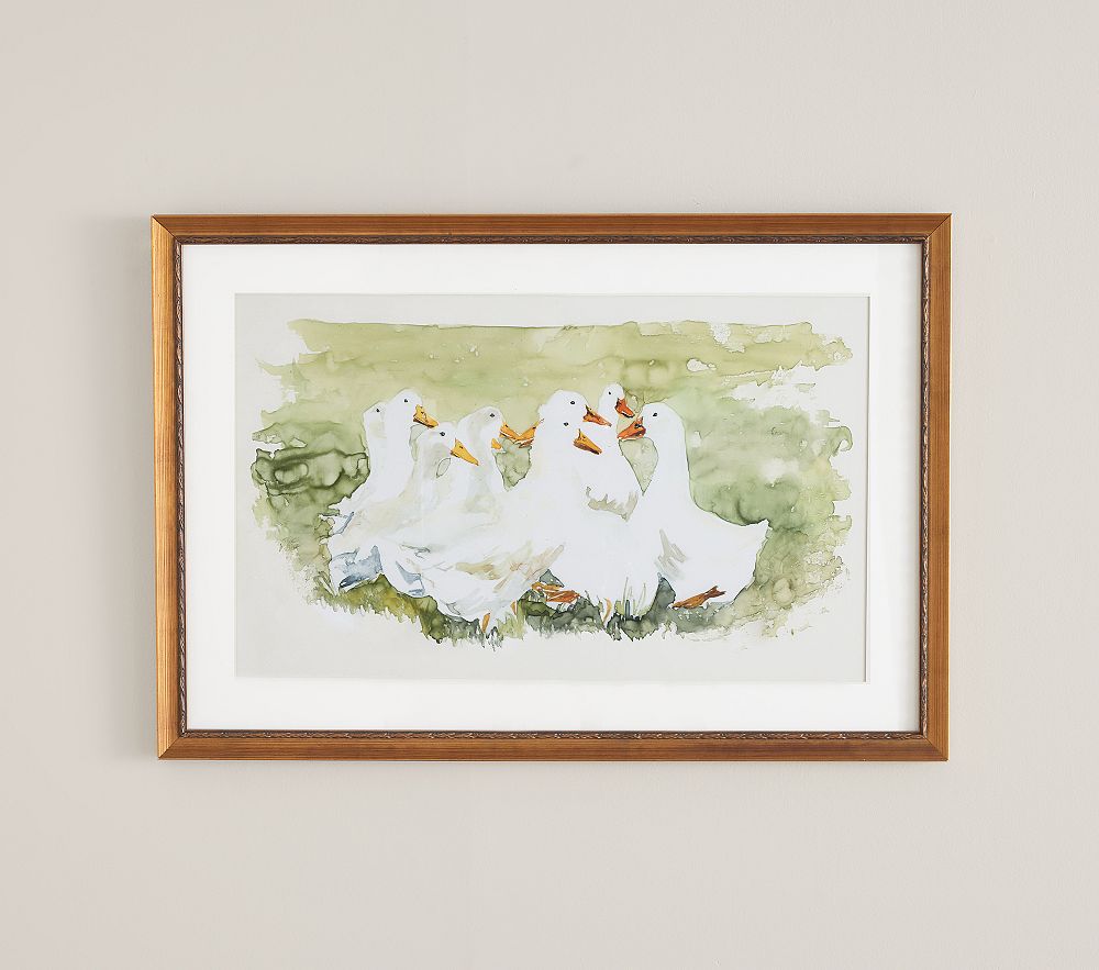 Ducks in a Row Art (22" x 32") | Pottery Barn Kids