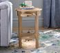 Kendall Side Table with Charging Station & Nightlight (16") | Pottery ...