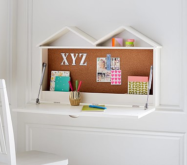 Kids wall mounted desk store