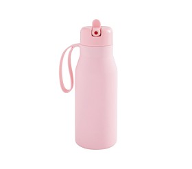 Sawyer Pink Silicone Water Bottle for Kids | Pottery Barn Kids