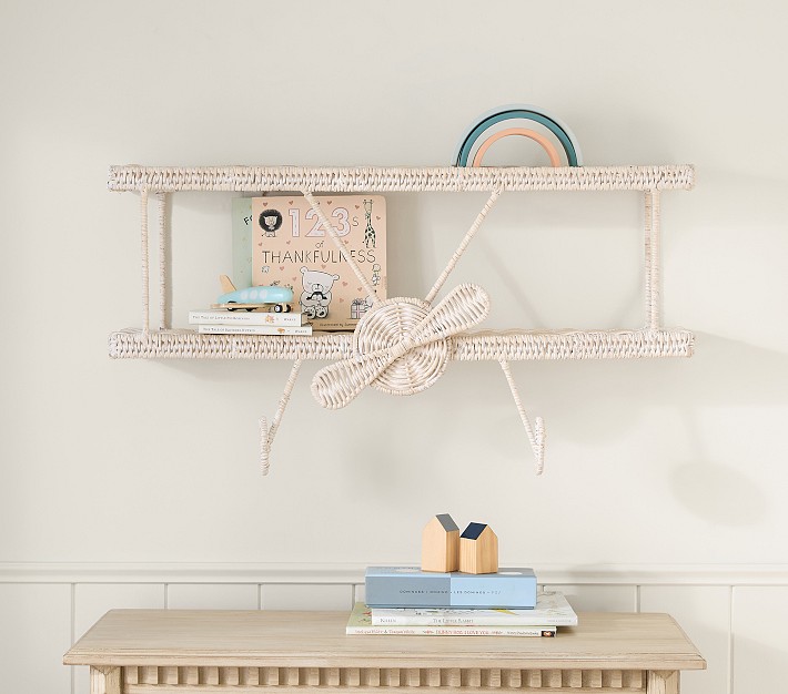 Airplane Shaped Shelf | Pottery Barn Kids