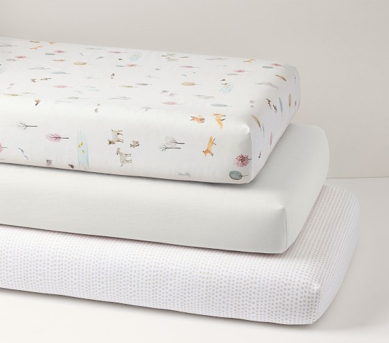 Quality Crib Sheets for Comfort and Style | Pottery Barn Kids