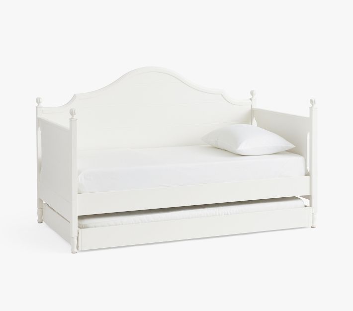 Pottery barn white trundle bed store