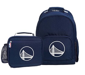 Mackenzie Navy Solid NBA Personalized Backpack & Lunch Bundle, Set of 2 ...