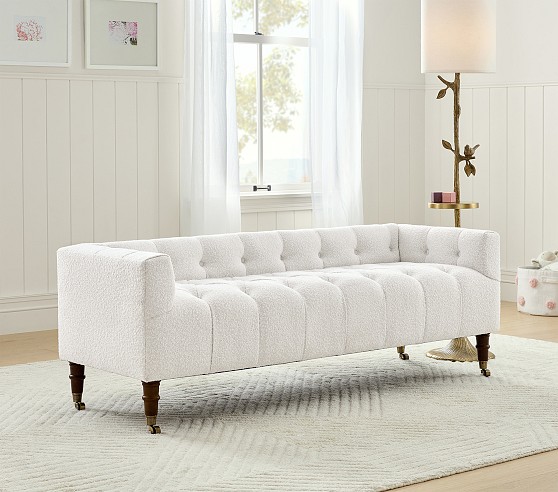 Luella Tufted Sofa Pottery Barn Kids