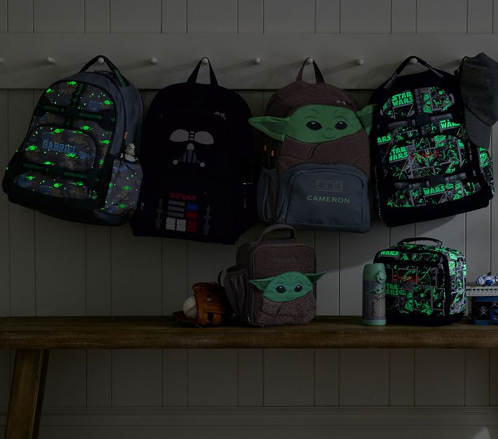 Mackenzie Star Wars Comics Glow in the Dark Backpack Lunch Bundle Set of 3